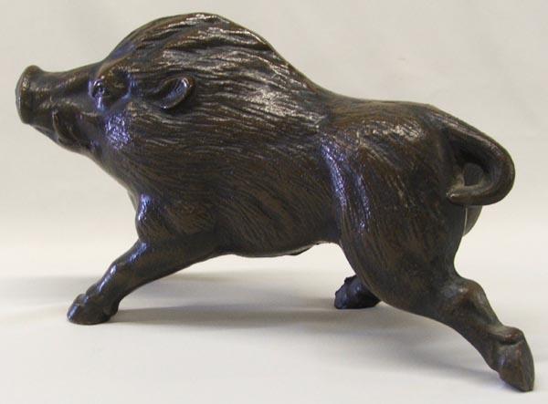 Cast Iron Ozark Razorback Boar