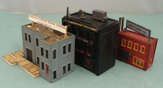 3 N Scale Manufacturing Buildings Paper Mattress Custom