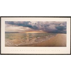 Alan Hoelzle Tigertail Beach Florida Art Poster 1998