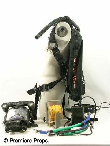 Piranha 3D Diver's Scuba Gear Movie Props