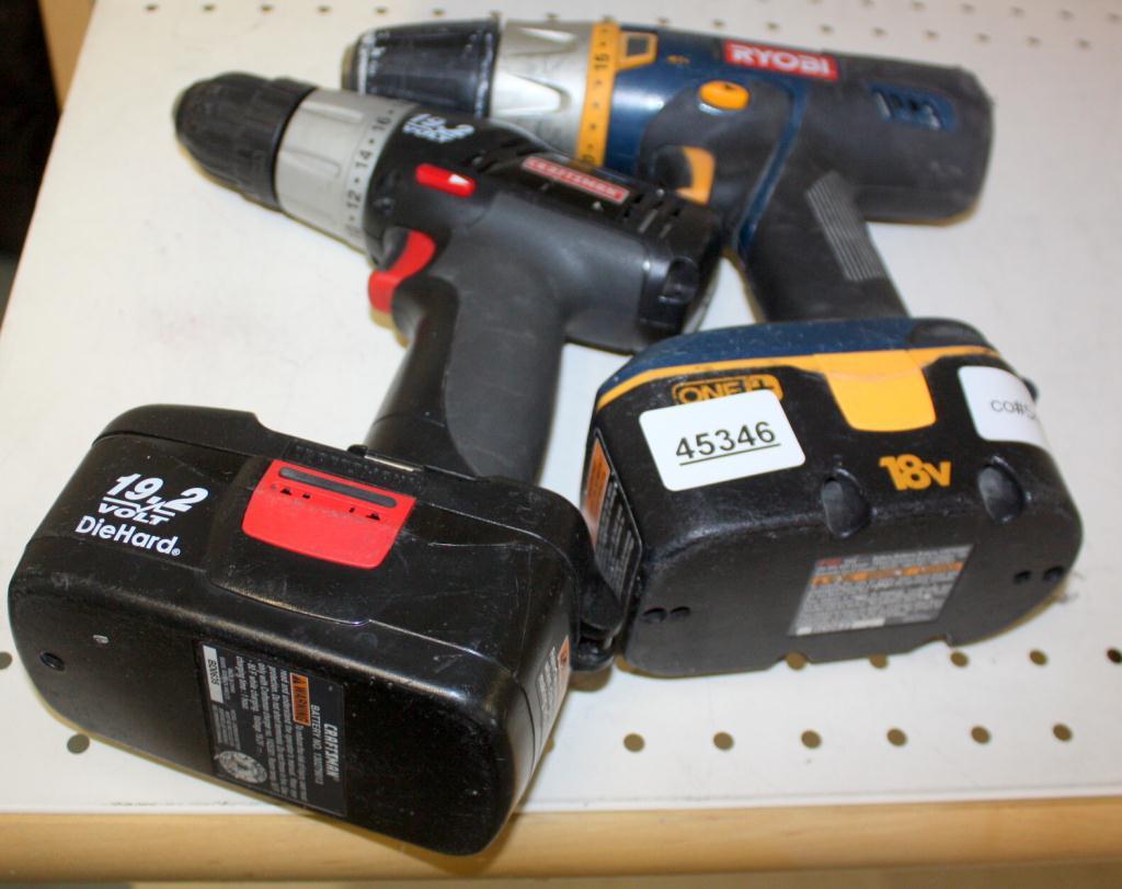 Ryobi & Craftsman Cordless Drill