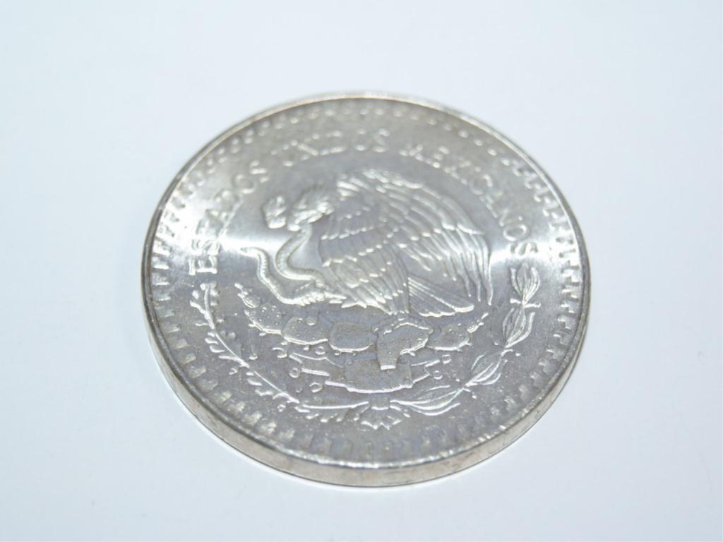 1983 Silver Mexican 1 Onza Coin