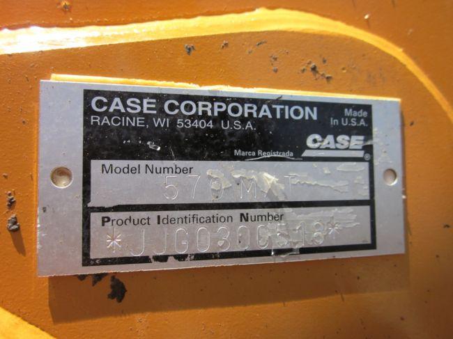 2002 Case 570 MXT 4x4 Skip Loader