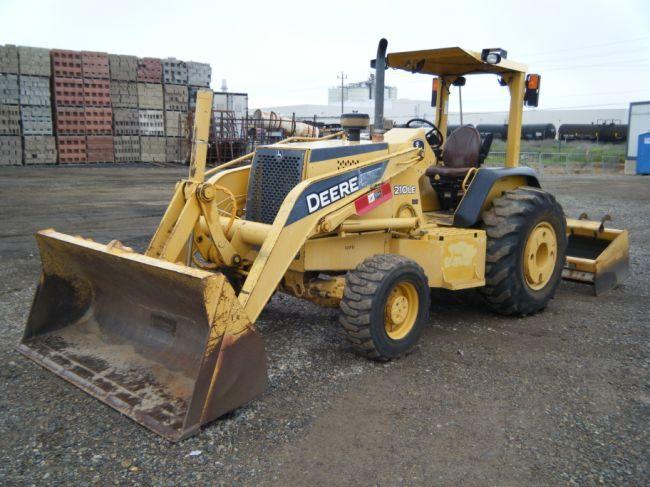 2005 John Deere 210LE 4x4 Skip Loader