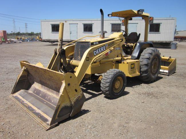 2002 John Deere 210 LE 4x4 Skip Loader
