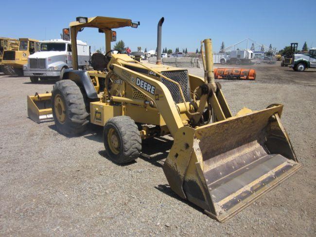 2002 John Deere 210 LE 4x4 Skip Loader
