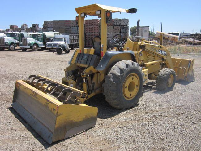 2002 John Deere 210 LE 4x4 Skip Loader