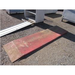 Diamond Plate Loading Ramp 102" x 26"