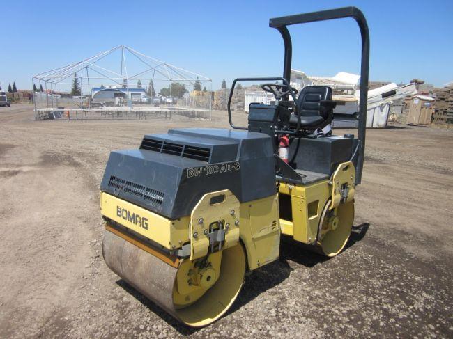 1999 Bomag BW-100 AD-3 Tandem Vibratory Compactor