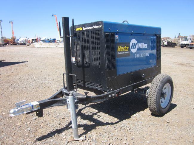 2007 Miller Big Blue 300P Towable Welder Generator