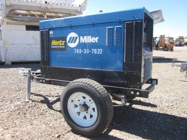 2007 Miller Big Blue 300P Towable Welder Generator
