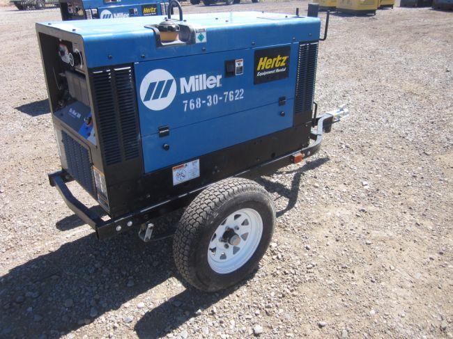 2007 Miller Big Blue 300P Towable Welder Generator