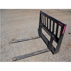 Versatech 48" Skid Steer Fork Attachment