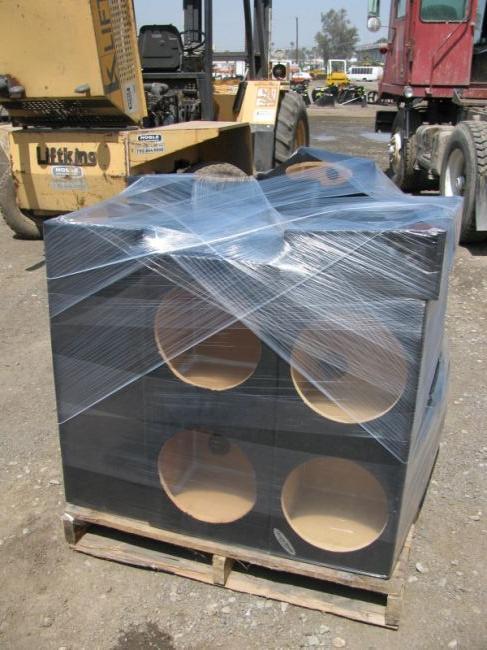 Pallet Of Subwoofer Speaker Boxes