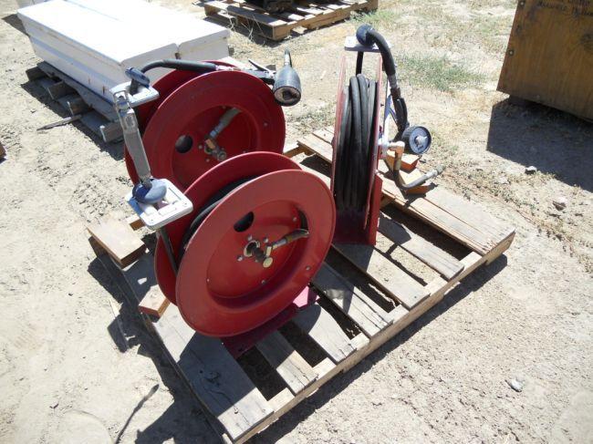 Pallet Of Hose And Reels