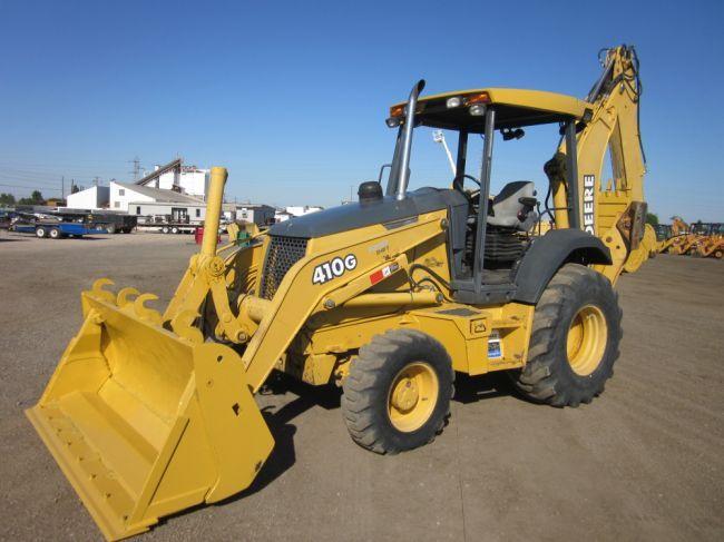2002 John Deere 410G 4x4 Loader Backhoe