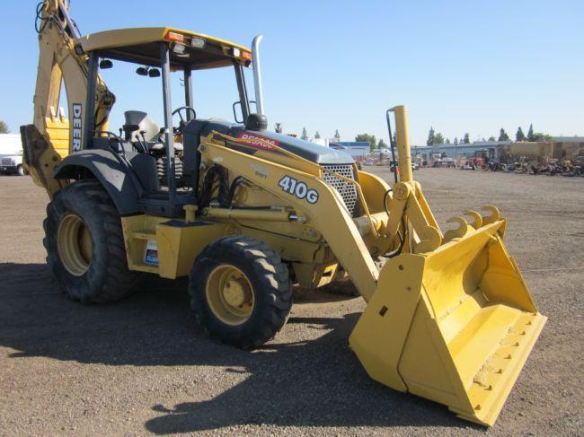 2002 John Deere 410G 4x4 Loader Backhoe