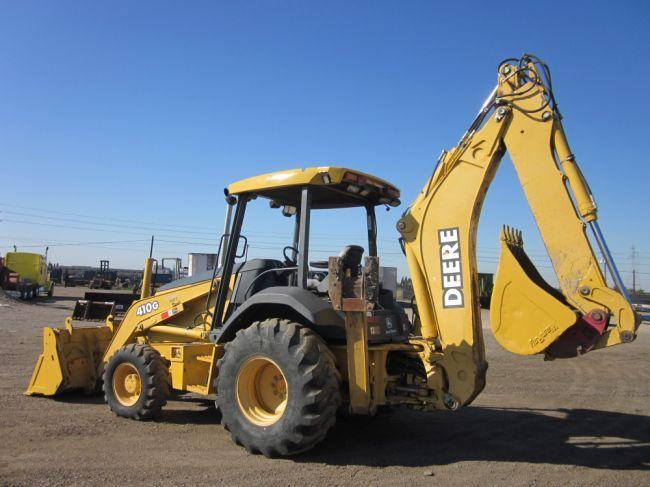 2002 John Deere 410G 4x4 Loader Backhoe