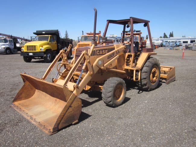 1990 Case 480F LL 4x4 Skip Loader