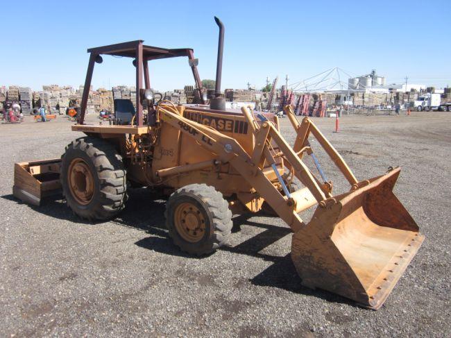 1990 Case 480F LL 4x4 Skip Loader