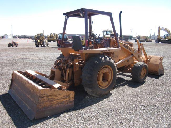 1990 Case 480F LL 4x4 Skip Loader