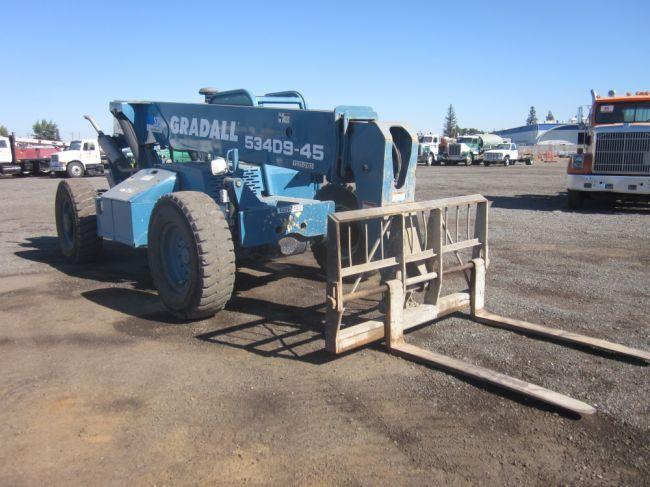 2001 Gradall 534D9-45 4x4 Telescopic Forklift