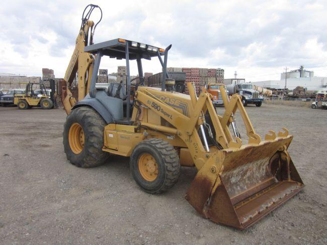 1998 Case 590 4x4 Super L Loader Backhoe