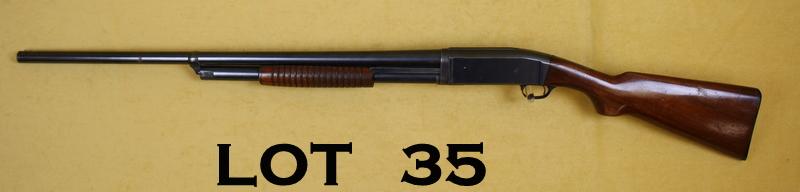 Remington Model 10 pump shotgun, 12 gauge, 29” barrel, blue finish ...