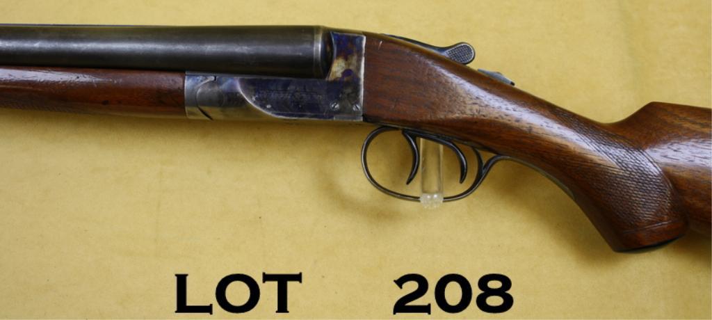 Hunter Arms Co. “Hunter Special” model SxS concealed hammer shotgun, 12 ...