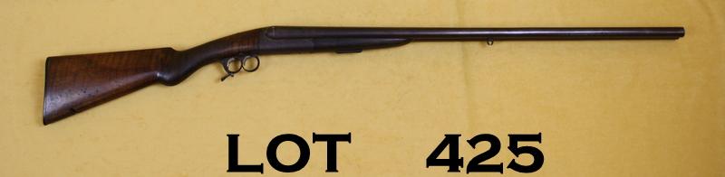 French Damascus SxS shotgun by Pays, 16 gauge, 29” barrels, brown ...