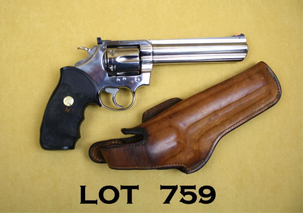 Colt King Cobra, .357 magnum, double-action revolver, high polish ...