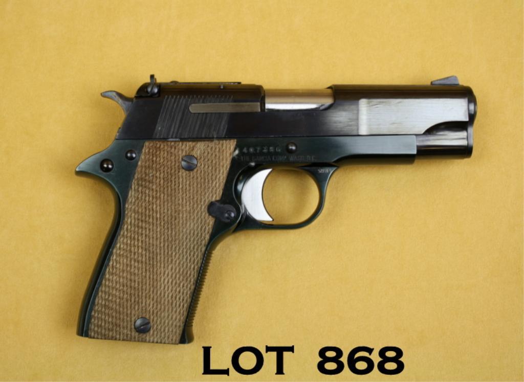 Star Model PD semi-auto pistol, .45 cal., 4” barrel, black finish ...