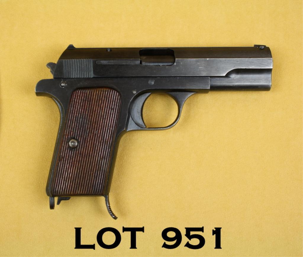 Femaru Model 37 semi-auto pistol, 7.65 cal., 3-3/4” barrel, black ...
