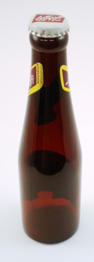 Ruby Red Schlitz Beer Bottle
