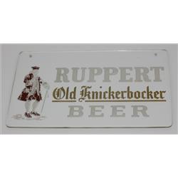 Ruppert Old Knickerbocker Beer Sign