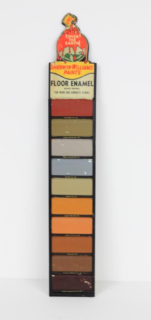 Sherwin Williams Paint Sample Board