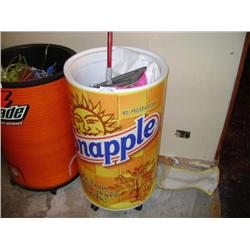 SNAPPLE PORTABLE ICE COOLER