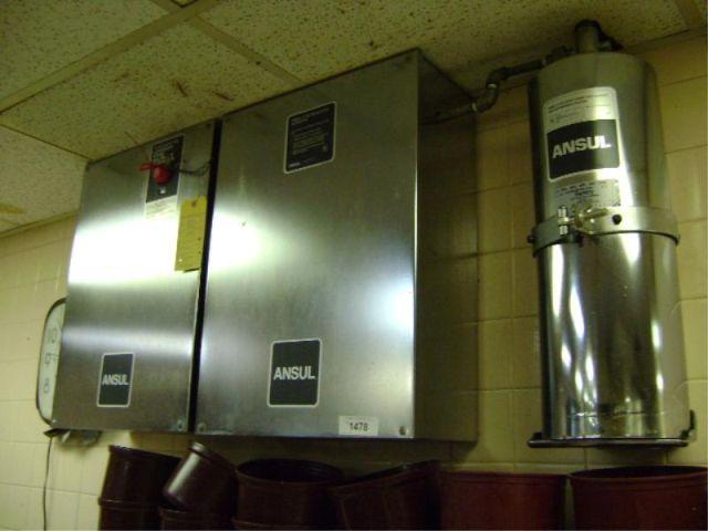 ANSUL R-102 LIQUID FIRE SUPPRESSION SYSTEM