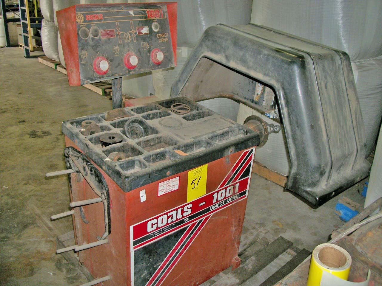 Coats 1001 Tire Balance Machine
