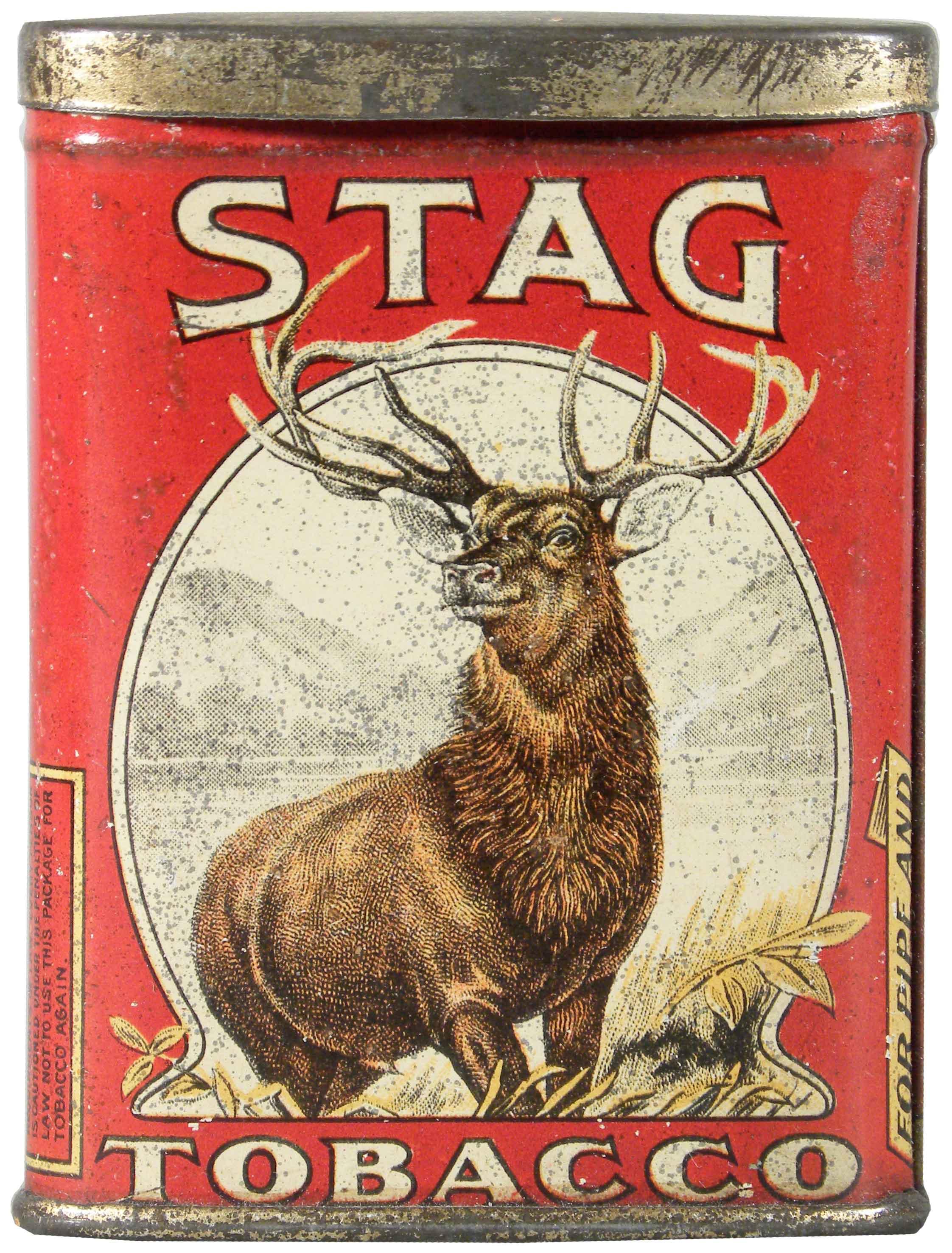 Stag Tobacco Pocket Tin