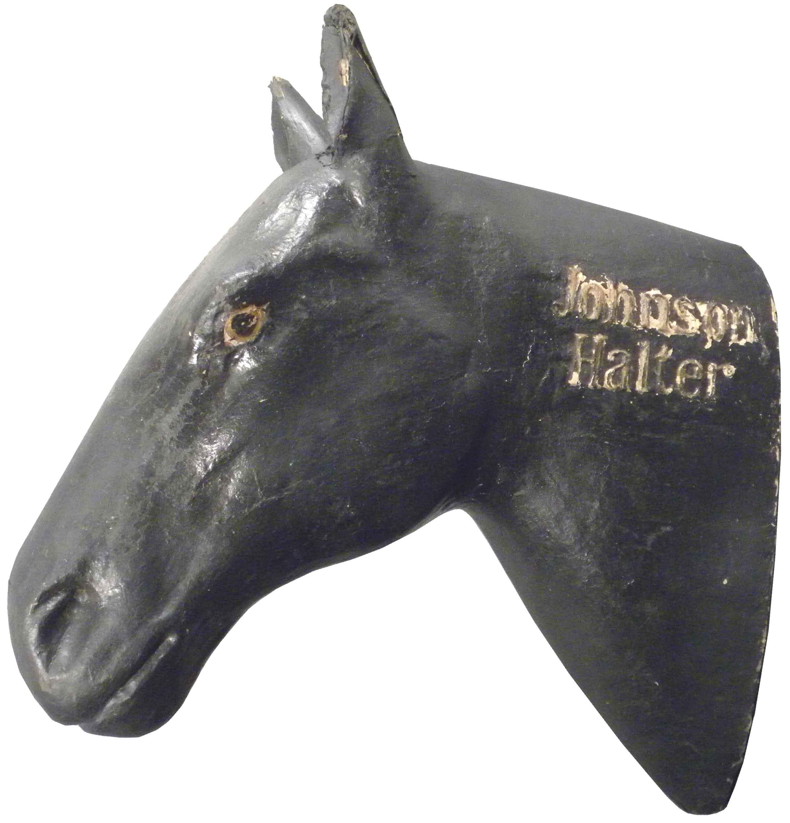 Johnson Halters Paper Mache Horse Head