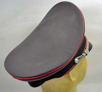WW2 GERMAN NAZI ARMY PANZER OFFICER'S CAP - Maker