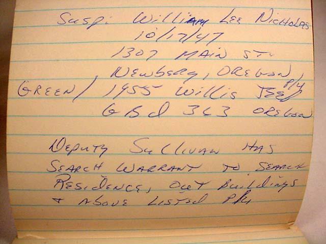 LOT OF 2 VINTAGE POLICE LOG BOOKS - CHIEF COURTNEY