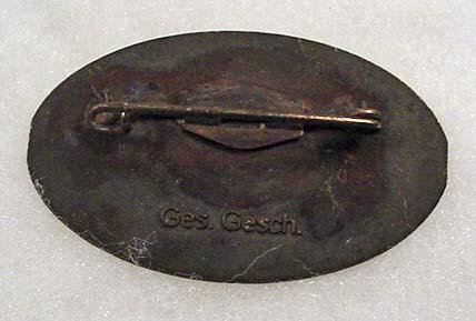 WW2 GERMAN NAZI ENAMELED SS REINHARD HEYDRICH BADG