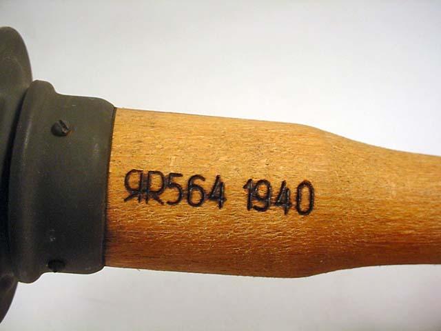 WW2 GERMAN POTATO MASHER STICK GRENADE - DEWAT - M