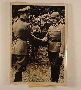 1942 WW2 GERMAN NAZI PRESS PHOTO OF HAUPTMANN HARO