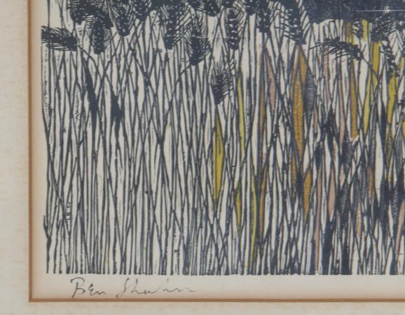 Ben Shahn, Beatitudes, Woodcut Leonard Baskin