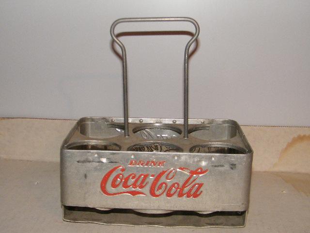 COCA-COLA ALUMINUM COKE CARRIER