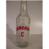 COCA-COLA CAMERON C BEVERAGE GLASS BOTTLE VINTAGE COKE BOTTLE