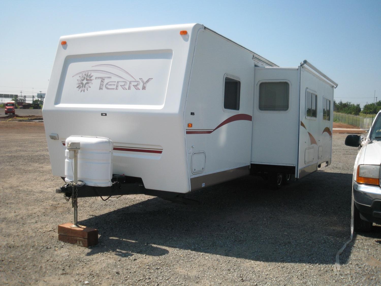 2002 TERRY EX MOD: 31G 31.5' TRAVEL TRAILER BY FLEETWOOD, NORTHWEST EX ...